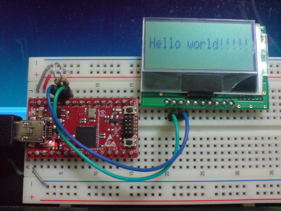 LPC11U35 + I2C LCD | embedded blog